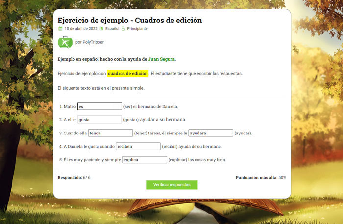 PolyTripper - FAQ - Tutorial de ejercicios