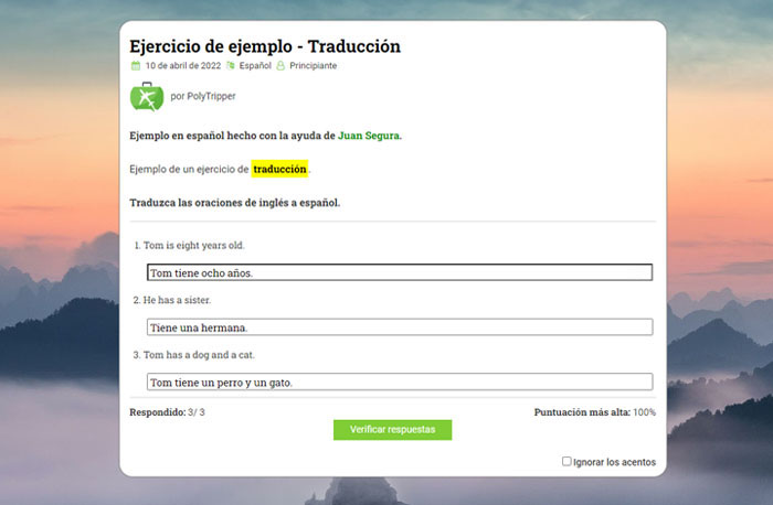 PolyTripper - FAQ - Tutorial de ejercicios
