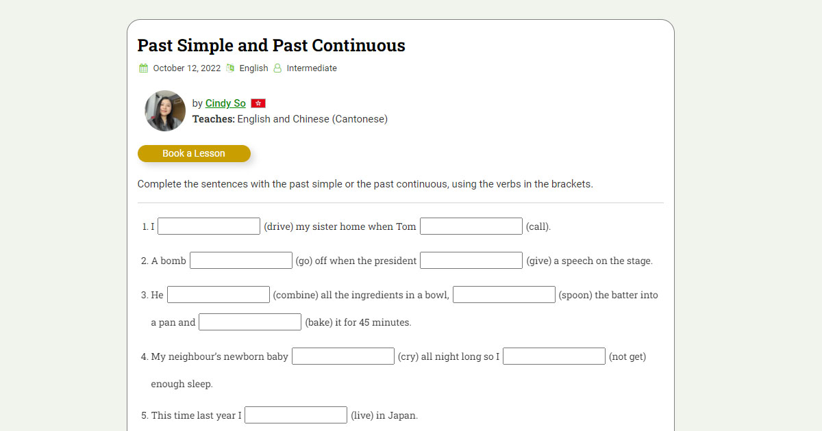 PolyTripper - Exercises